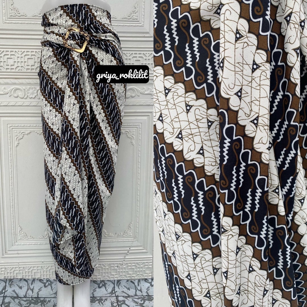 Ethnic Batik Wrap Skirt, Batik Pattern Skirt, Wrap Skirt, Batik Skirt ...