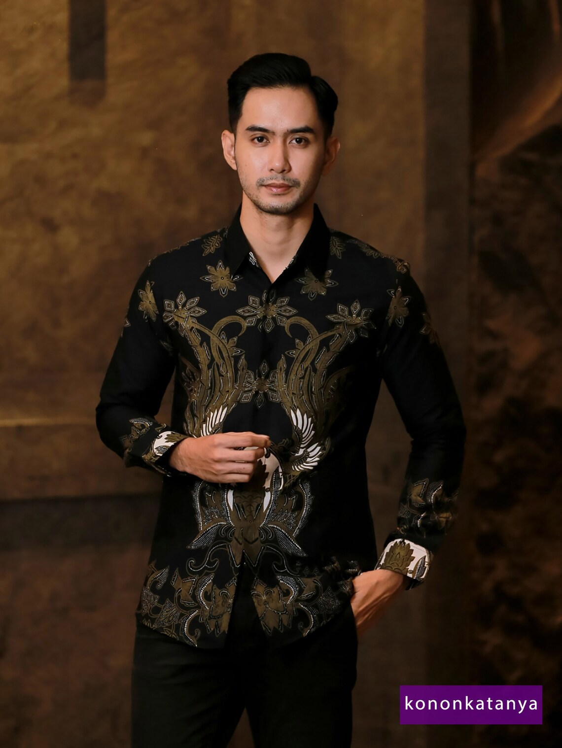 Abimayu I Exquisite Premium Long Sleeve Batik Shirt by Lakhsana Batik ...