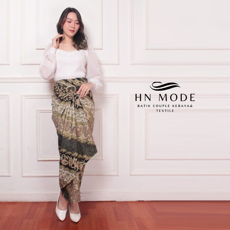 Ethnic Batik Wrap Skirt, Batik Pattern Skirt, Wrap Skirt, Batik Skirt ...