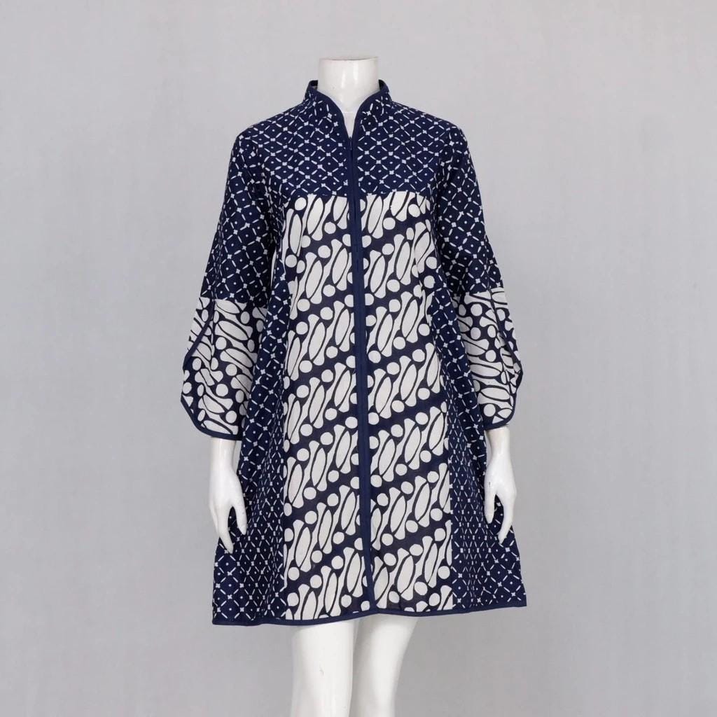 Timeless Elegance Modern Batik Dress Collection, Batik Dress, Batik ...