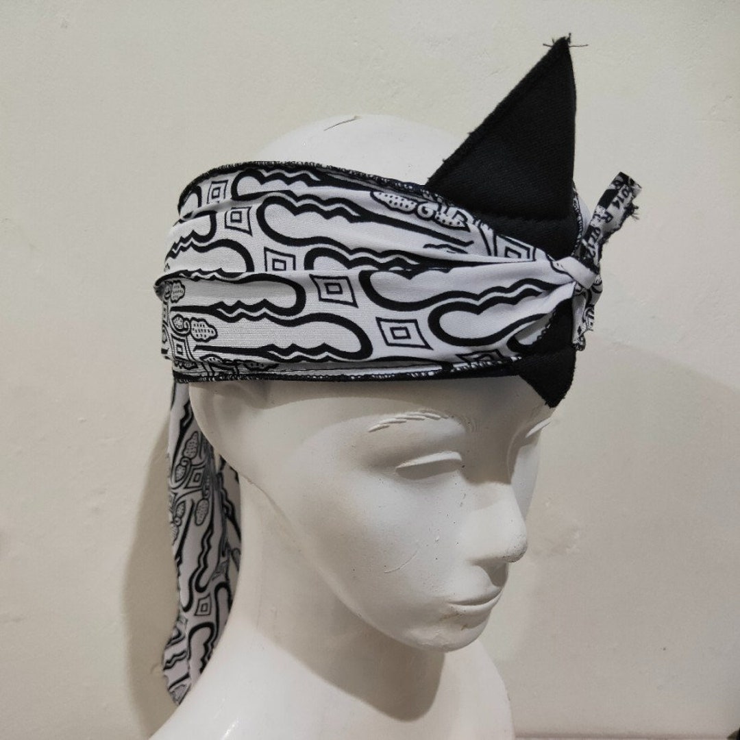 Totopong Bendo Blangkon Headband Sundanese Batik Ikat - Etsy