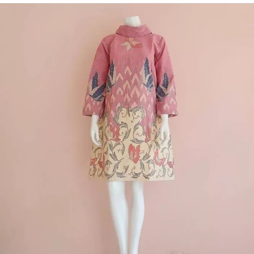 Effortless Elegance Women's Batik Tunic Dress, Batik Dress, Batik, Boho ...