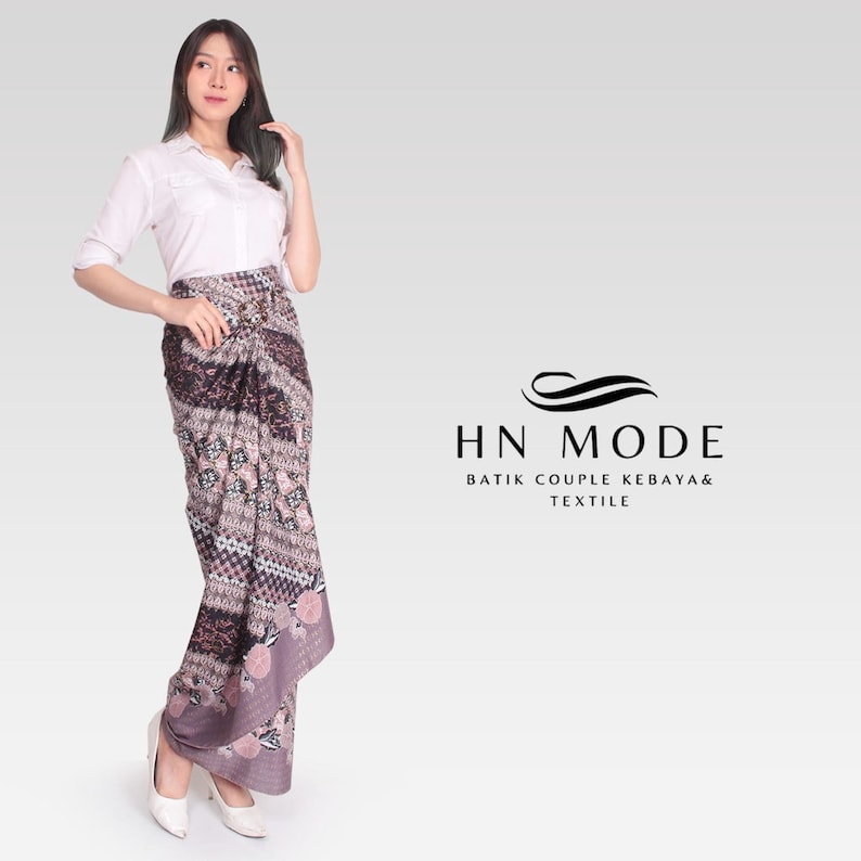 Ethnic Batik Wrap Skirt, Batik Pattern Skirt, Wrap Skirt, Batik Skirt ...