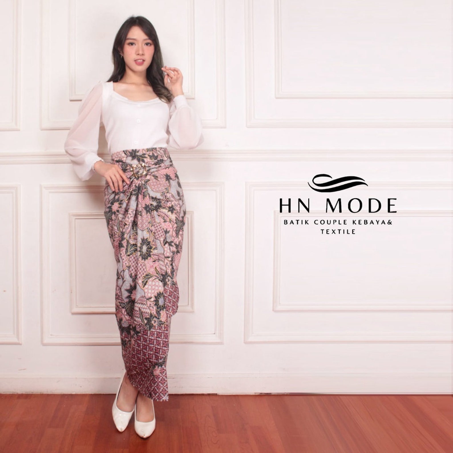 Ethnic Batik Wrap Skirt, Batik Pattern Skirt, Wrap Skirt, Batik Skirt ...