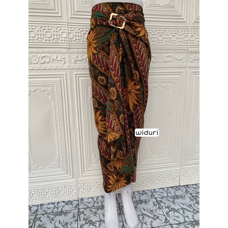 Ethnic Batik Wrap Skirt, Batik Pattern Skirt, Wrap Skirt, Batik Skirt ...