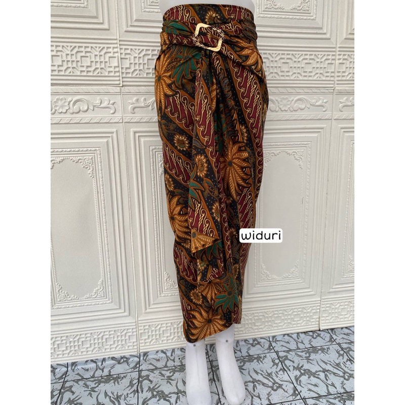 Ethnic Batik Wrap Skirt, Batik Pattern Skirt, Wrap Skirt, Batik Skirt ...