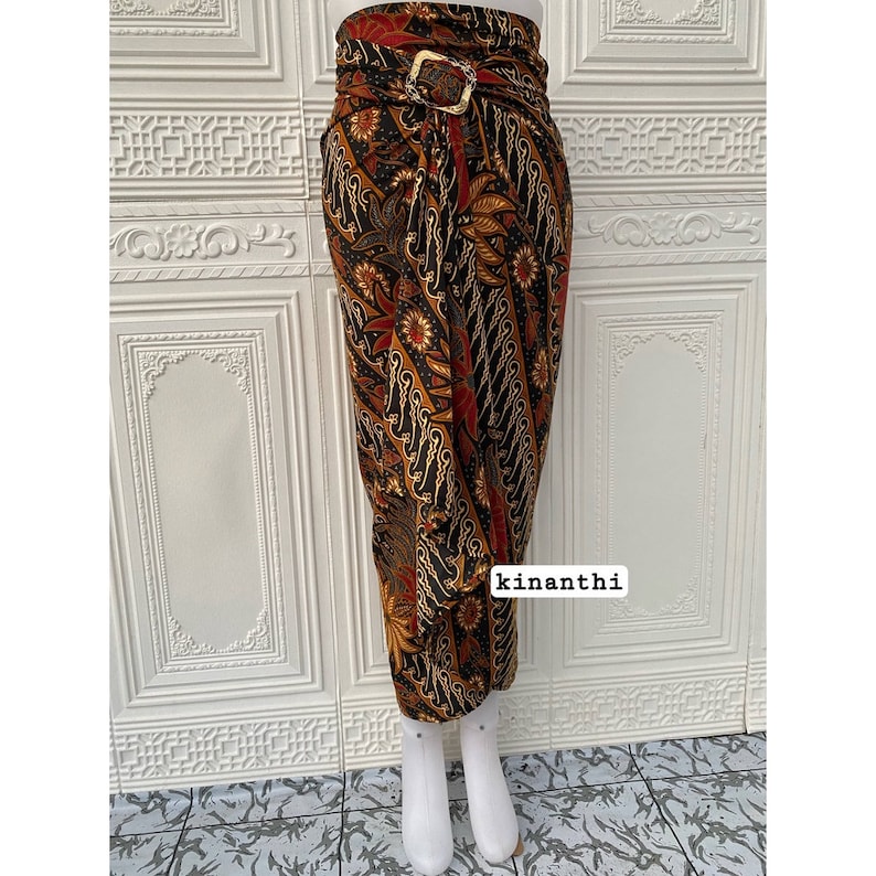 Ethnic Batik Wrap Skirt, Batik Pattern Skirt, Wrap Skirt, Batik Skirt ...