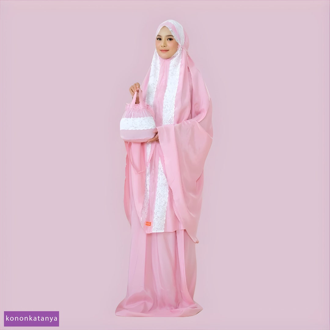 Stylish and Versatile Adult Mukena Ghaniya Series 2in1,mukena,muslim ...