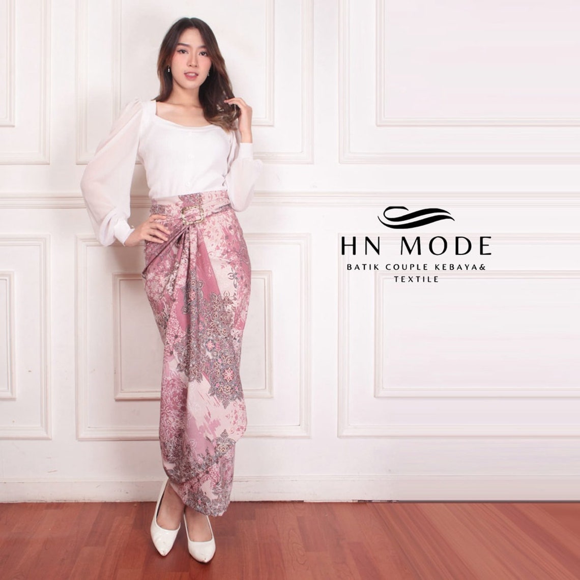 Ethnic Batik Wrap Skirt, Batik Pattern Skirt, Wrap Skirt, Batik Skirt ...