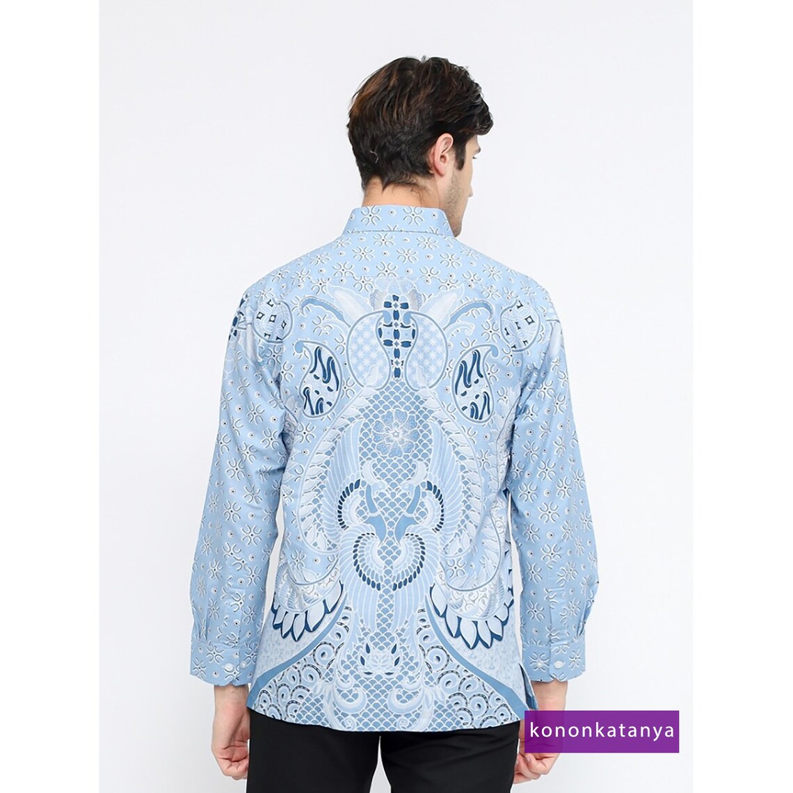 Contemporary Elegance Odza Atharwa Modern Regular Fit Men's Long Sleeve ...