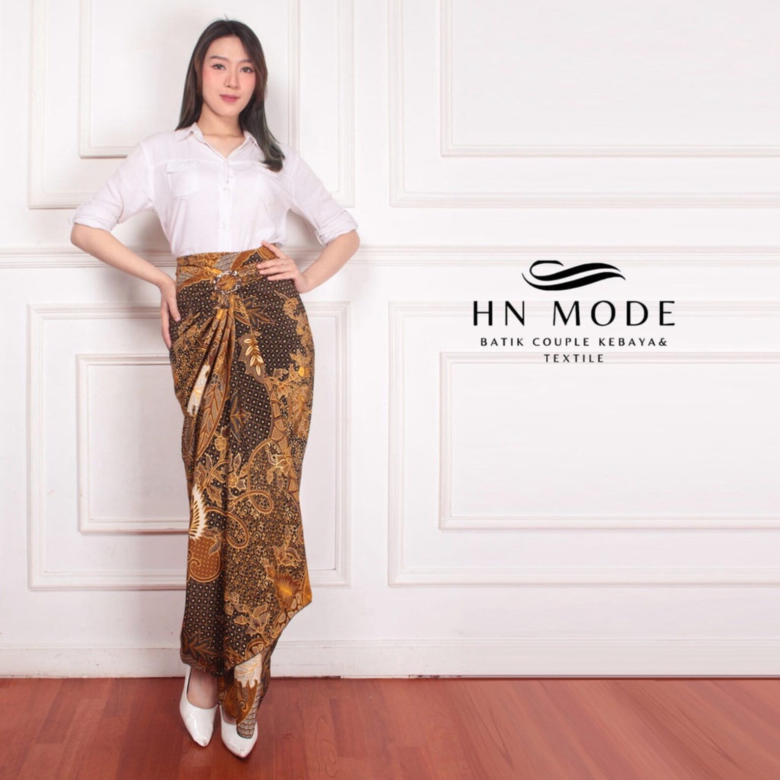 Ethnic Batik Wrap Skirt, Batik Pattern Skirt, Wrap Skirt, Batik Skirt ...