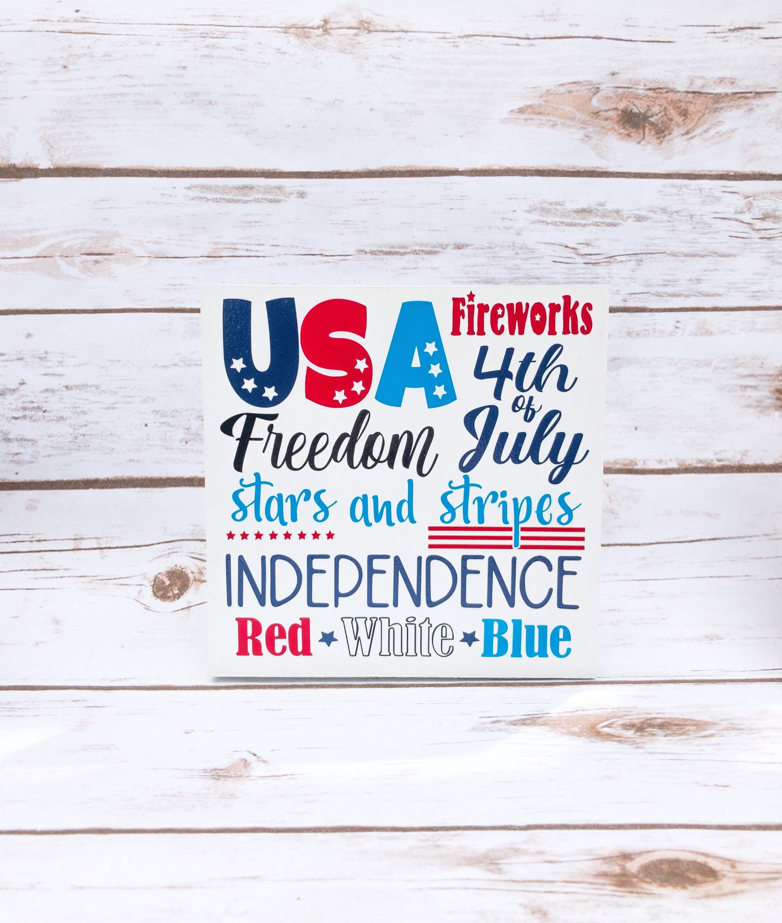 4th of July Decorations Patriotic Signs 4th Of July Decor | Etsy