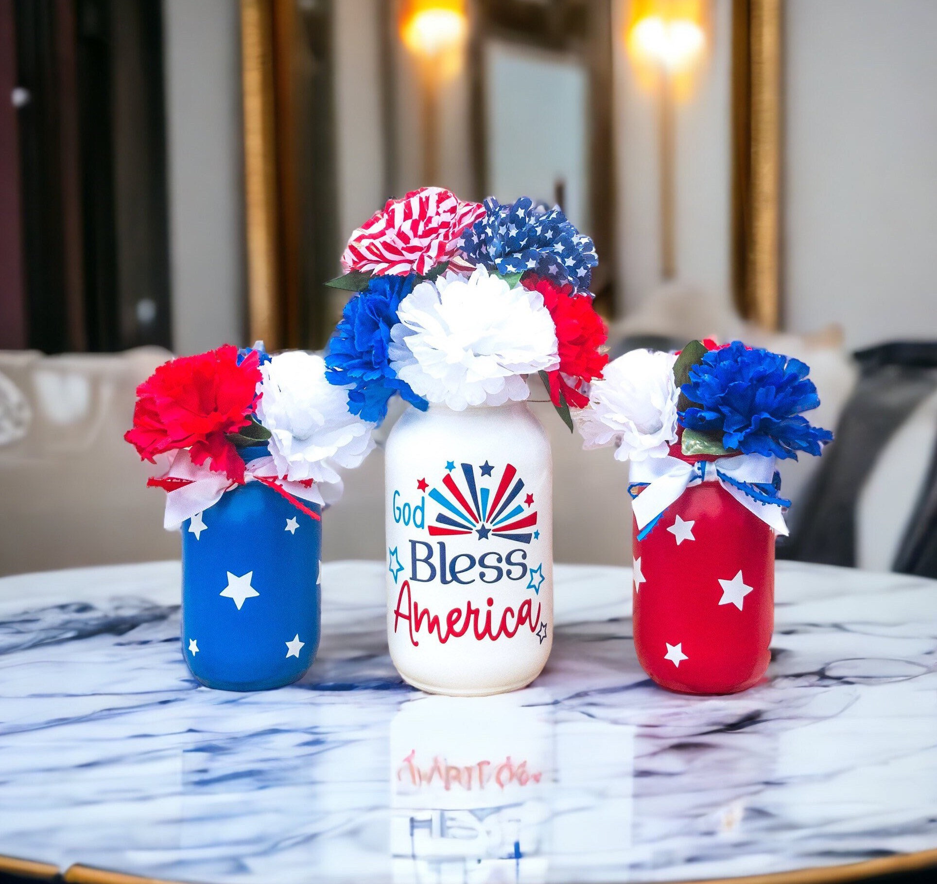 4th Of July Centerpieces