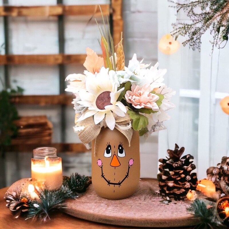 Fall Scarecrow Decor - Etsy