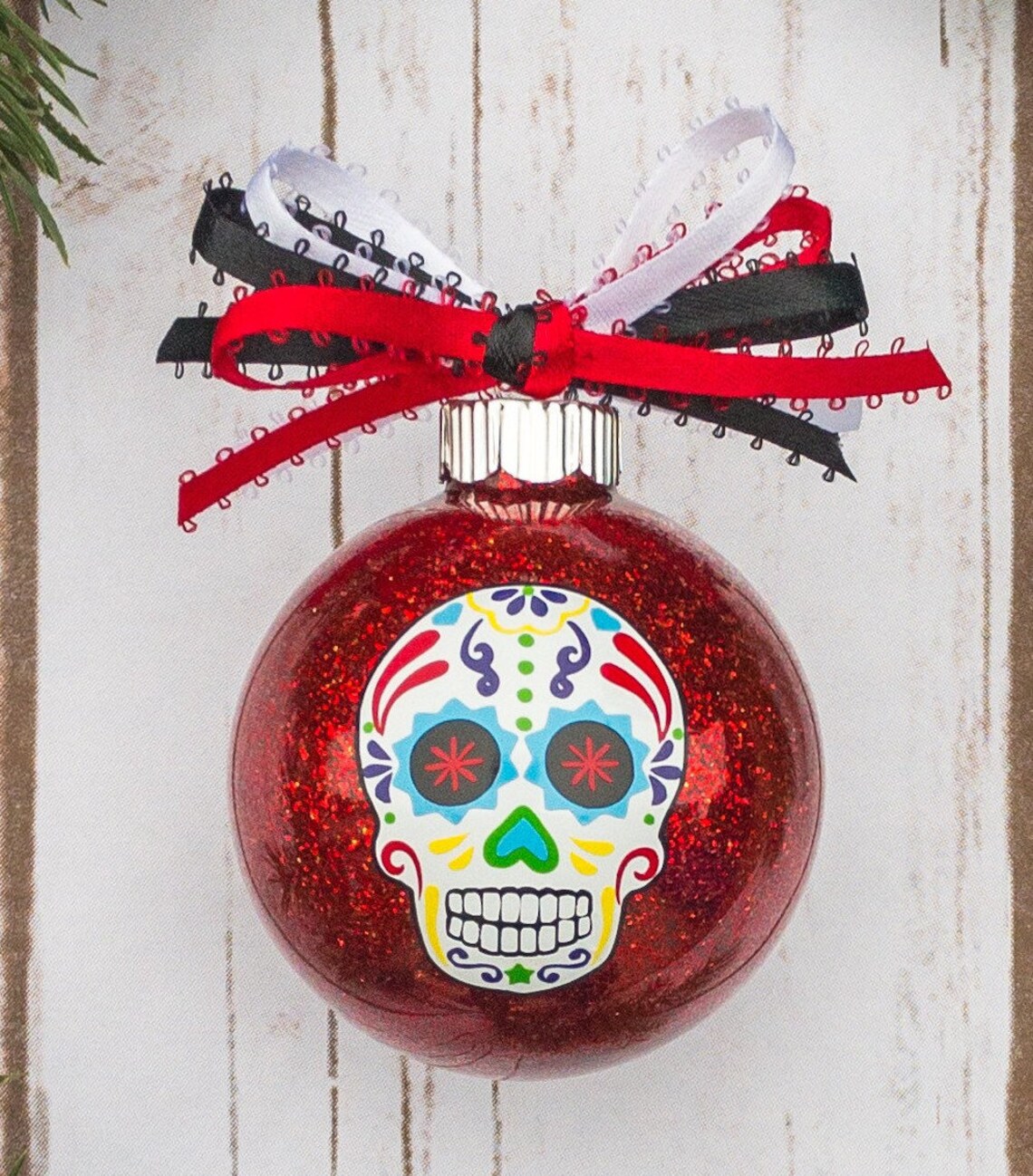 Sugar Skull Christmas Gift Dia De Los Muertos Halloween | Etsy