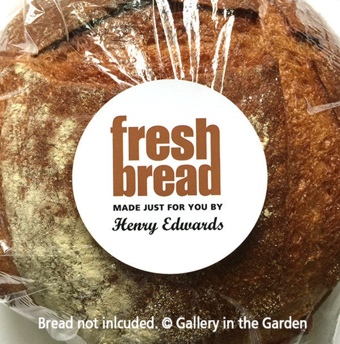 Gifts for Baker Bakery Labels Bread Stickers Kitchen - Etsy UK