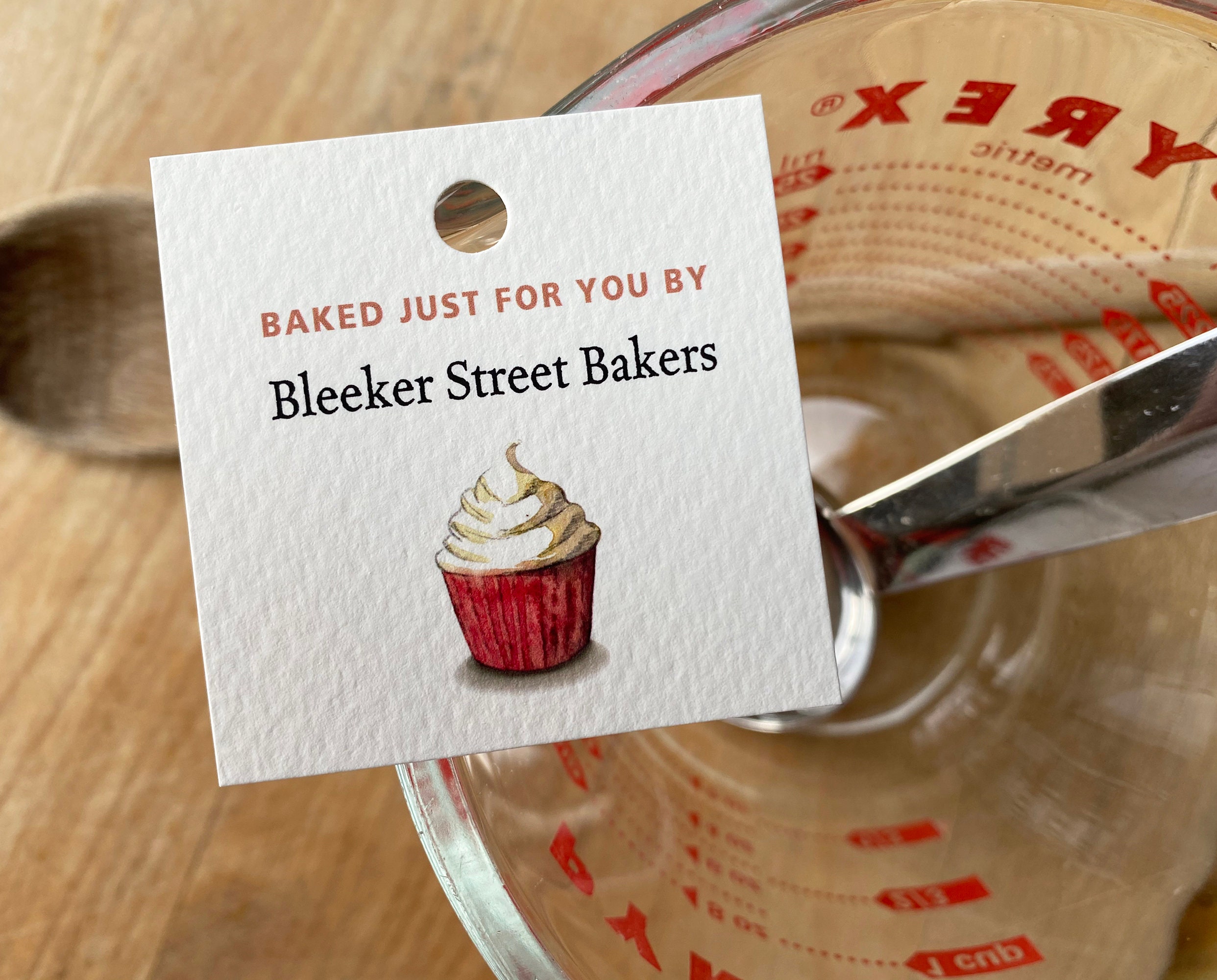 Personalized Food Label Hang Tag Baked Goods Tags Custom | Etsy