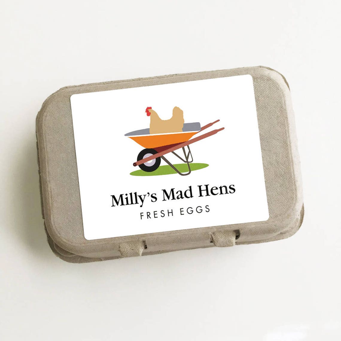 Fresh Eggs Stickers 12 Egg Carton Labels Farm Gift - Etsy