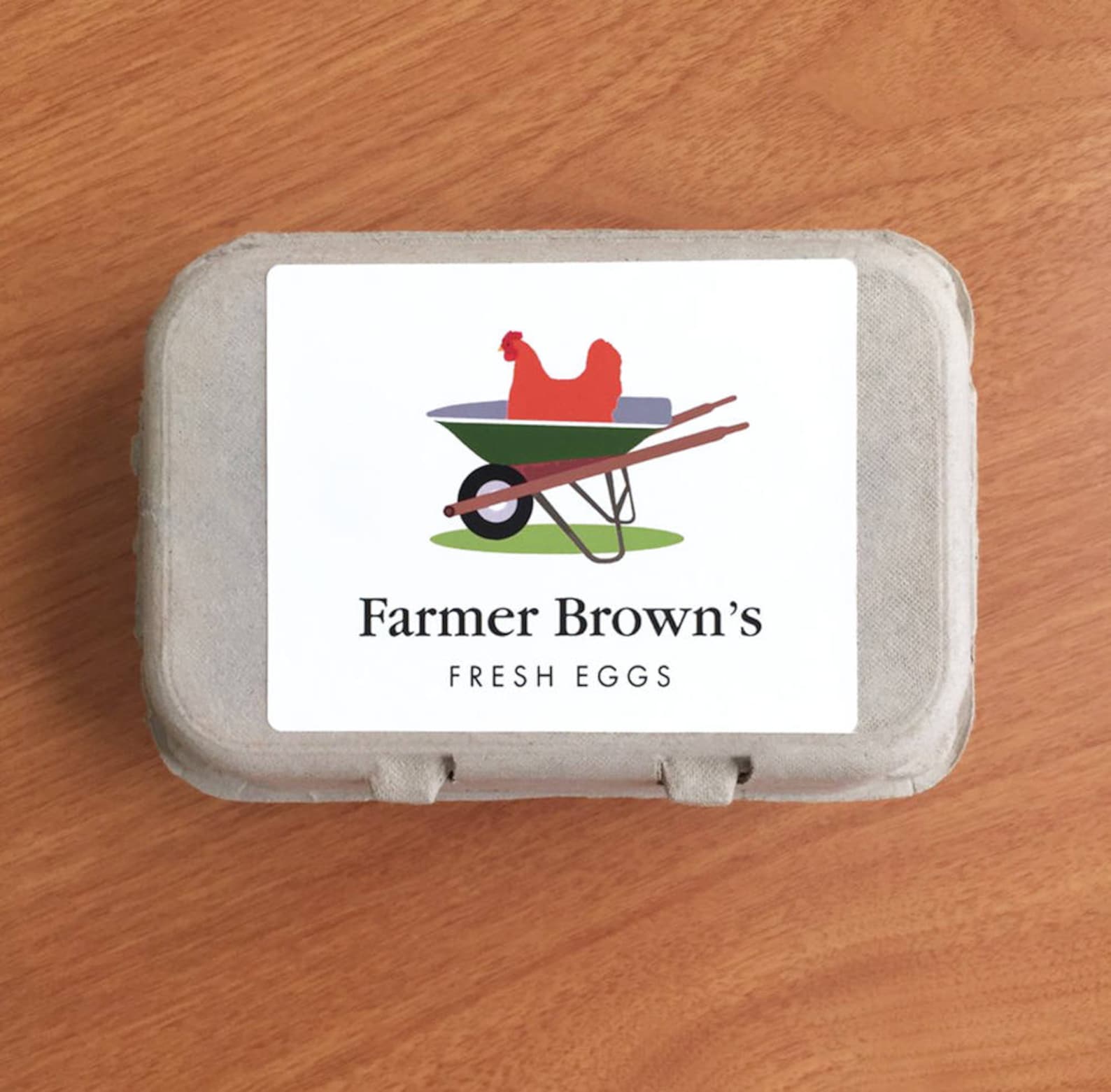 Fresh Eggs Stickers 12 Egg Carton Labels Farm Gift - Etsy