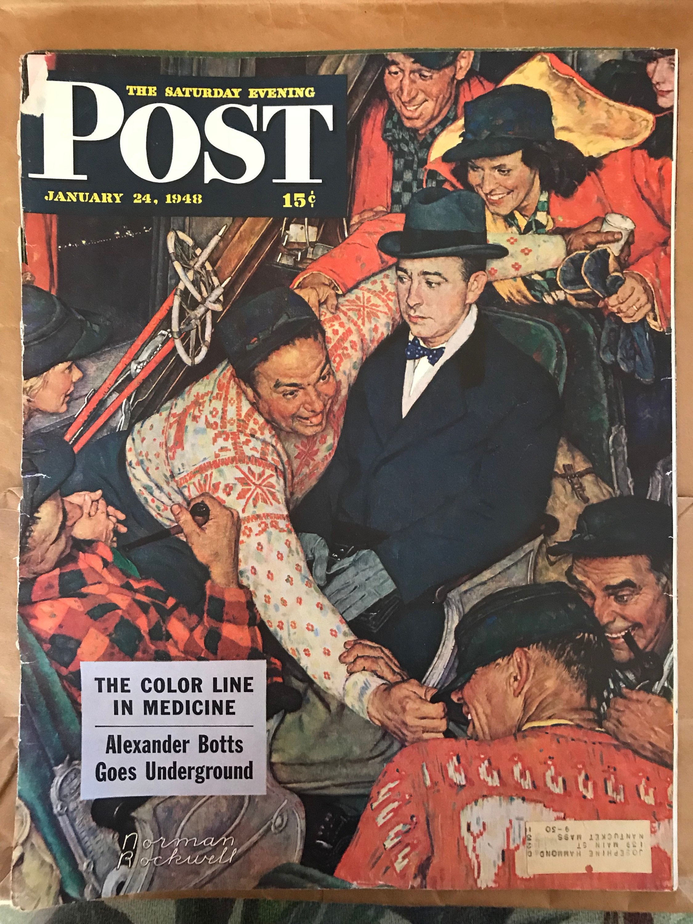 Saturday Evening Post Norman Rockwell Magazine Covers Delivered to ...
