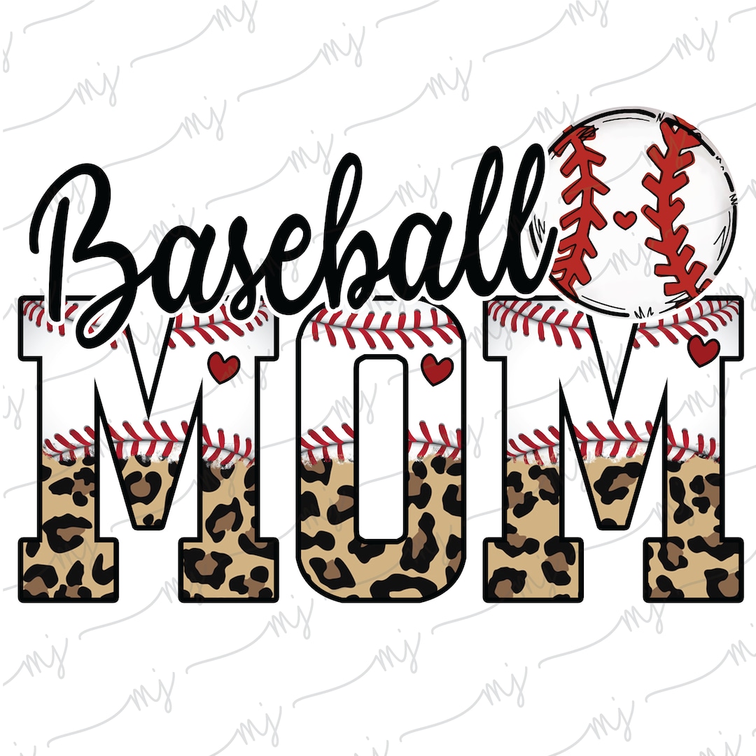 Transfer Baseball Mom DTF Transfer Sublimation Transfer Ready to Press ...