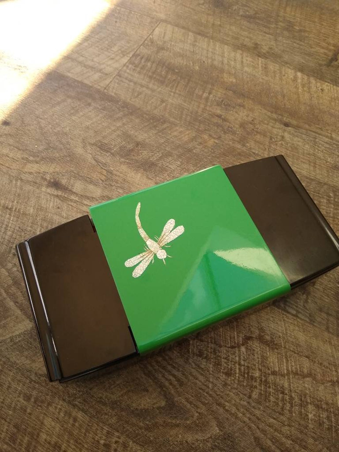 Beautiful Lacquer Vintage Dragonfly Jewellery Box FREEPOST - Etsy