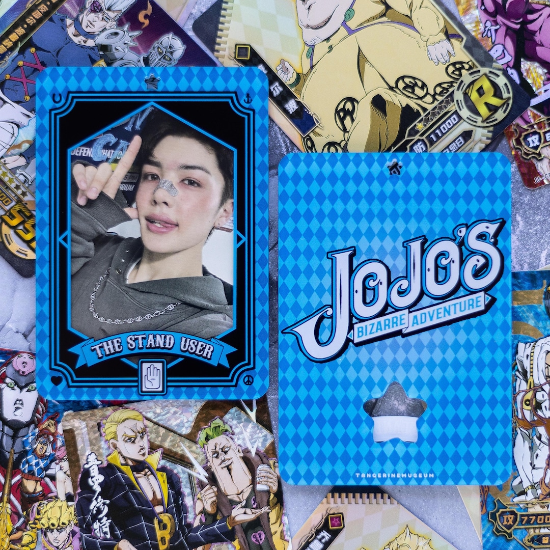 JJBA STAND USER Photocard Holder - Etsy