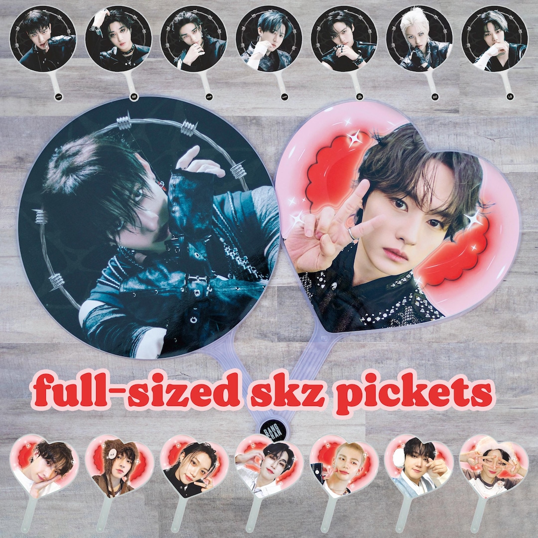 SKZ CONCERT PICKETS - Full Sized Pickets - Etsy