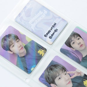 BINDER FILLERS Kpop Photocard Fillers for Pc Collecting - Etsy