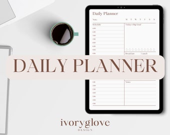 Daily Personal Planner Digital Download Personal Planner - Etsy