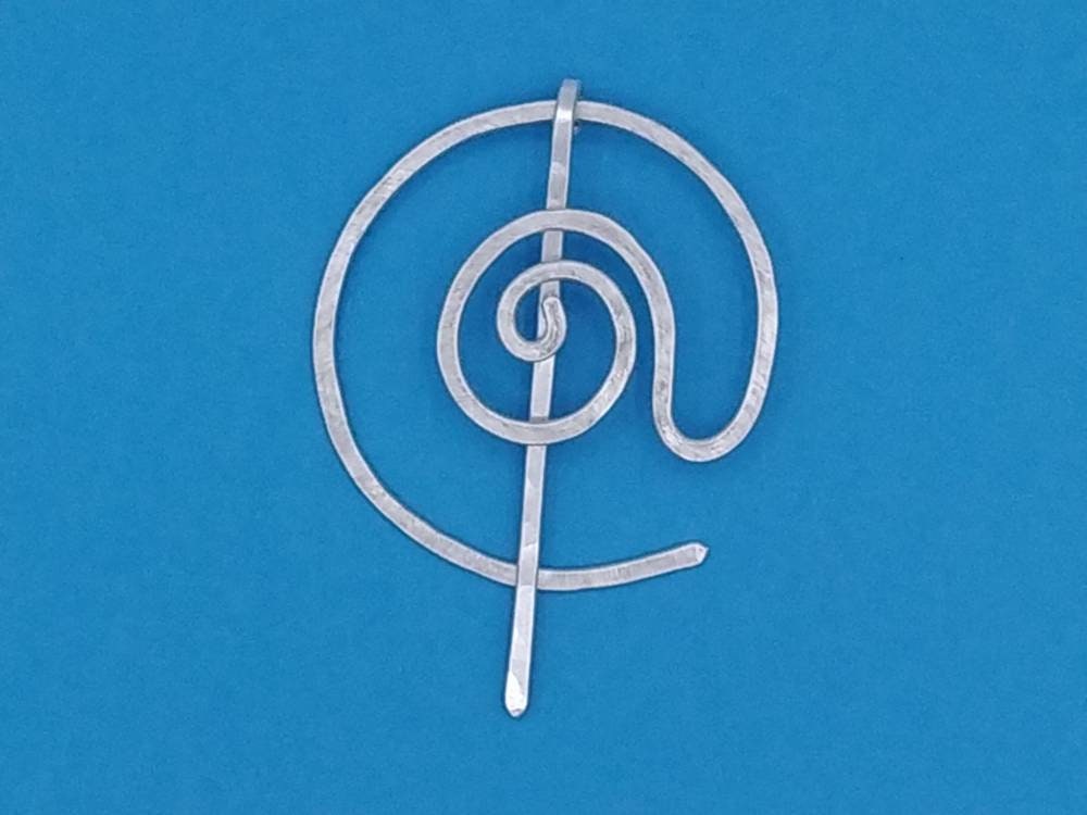 At Symbol Shawl Pin, Aluminum at Symbol Pin, Geek Chic Jewelry ...