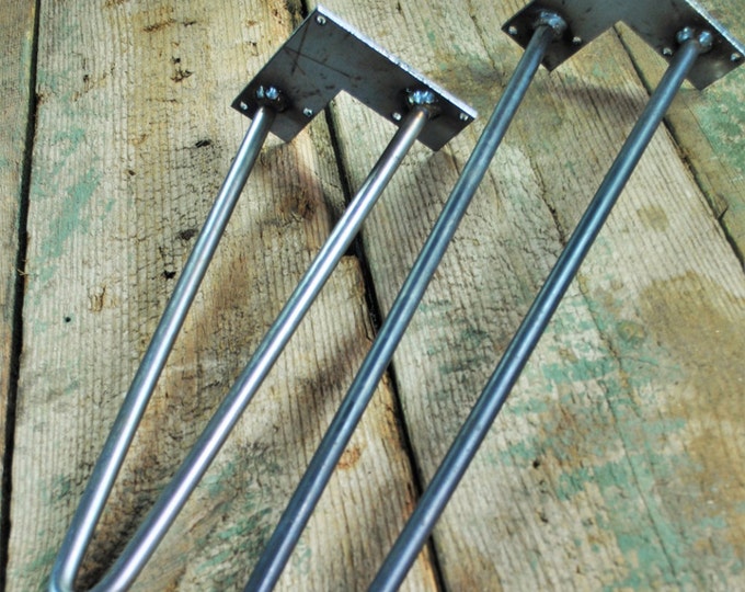 Solid 1 Round Rebar Coffee Table Leg Set of 2 coffee Table Legs, Metal ...