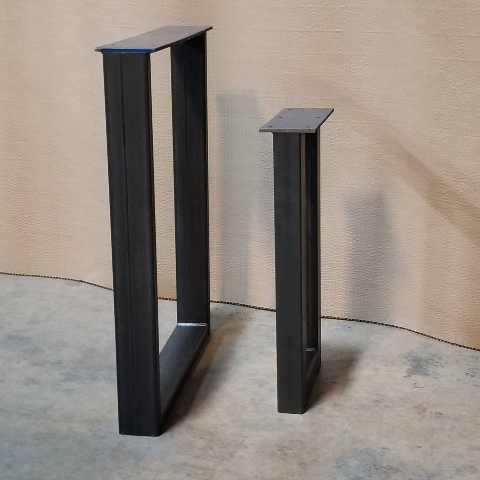 U Leg Tube Steel Leg Dining Table Leg Desk Leg 2x2 and - Etsy