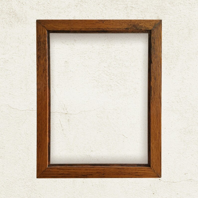 Rustic Wood Vintage Frame Oak Frame Brown Wooden Frame for | Etsy