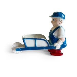 Vintage Farmer Ramp Walker With Wheelbarrow, Made in USA Walkie ...