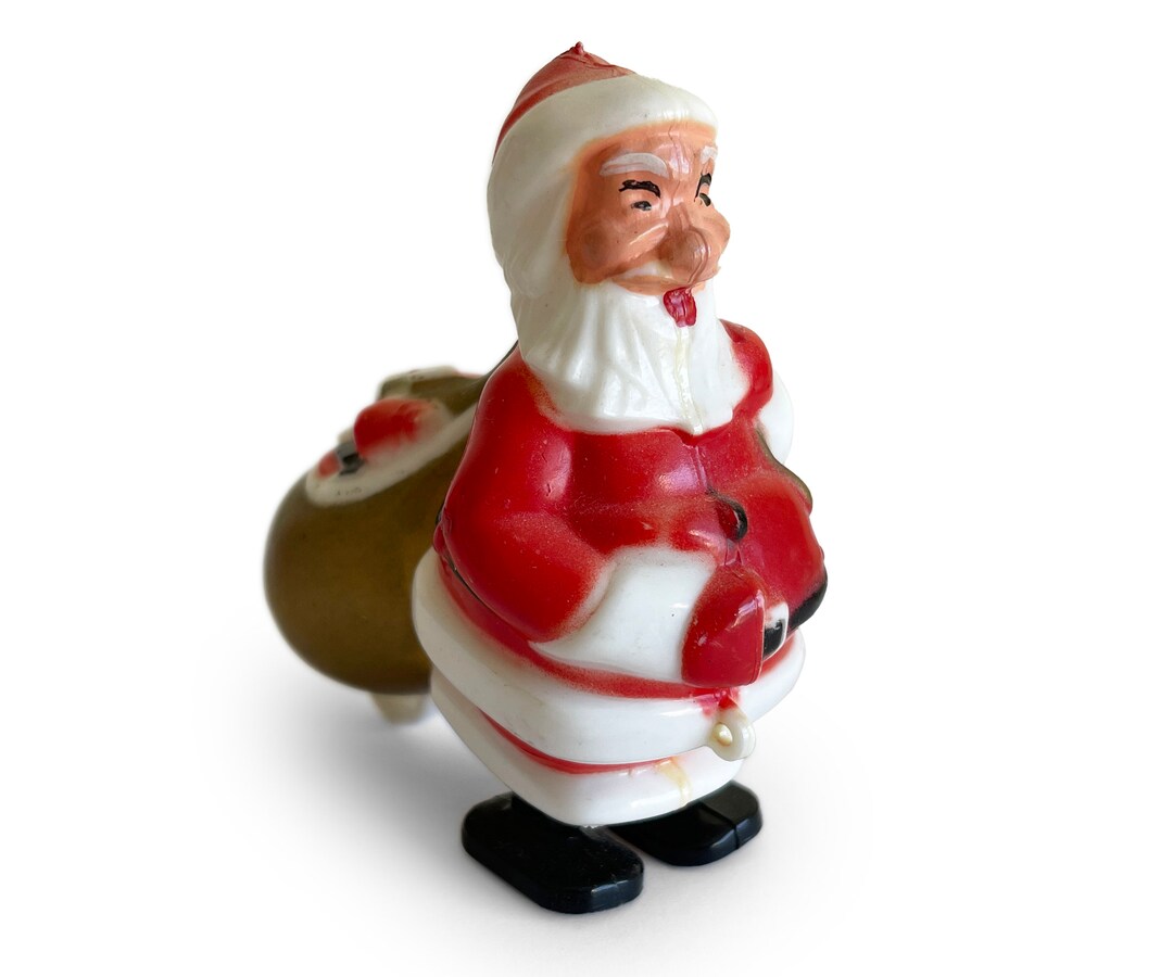 Vintage Santa Claus Ramp Walker, Marx Toys, Incline Walkie, Christmas ...