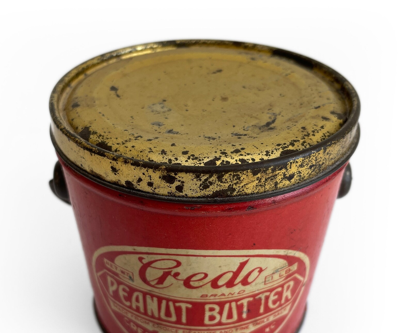 Vintage Peanut Butter Tin, Credo Peanut Butter Pail, General Store ...