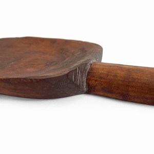 Antique Primitive Wood Butter Paddle, Hand Carved Butter Pat, Hand Hewn ...