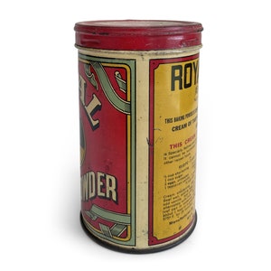 Vintage Royal Baking Powder Tin General Store Advertising - Etsy