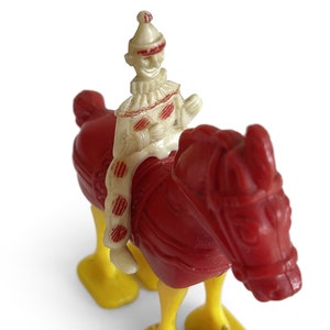 Circus Horse and Clown Ramp Walker Vintage Plastic Toy Retro - Etsy