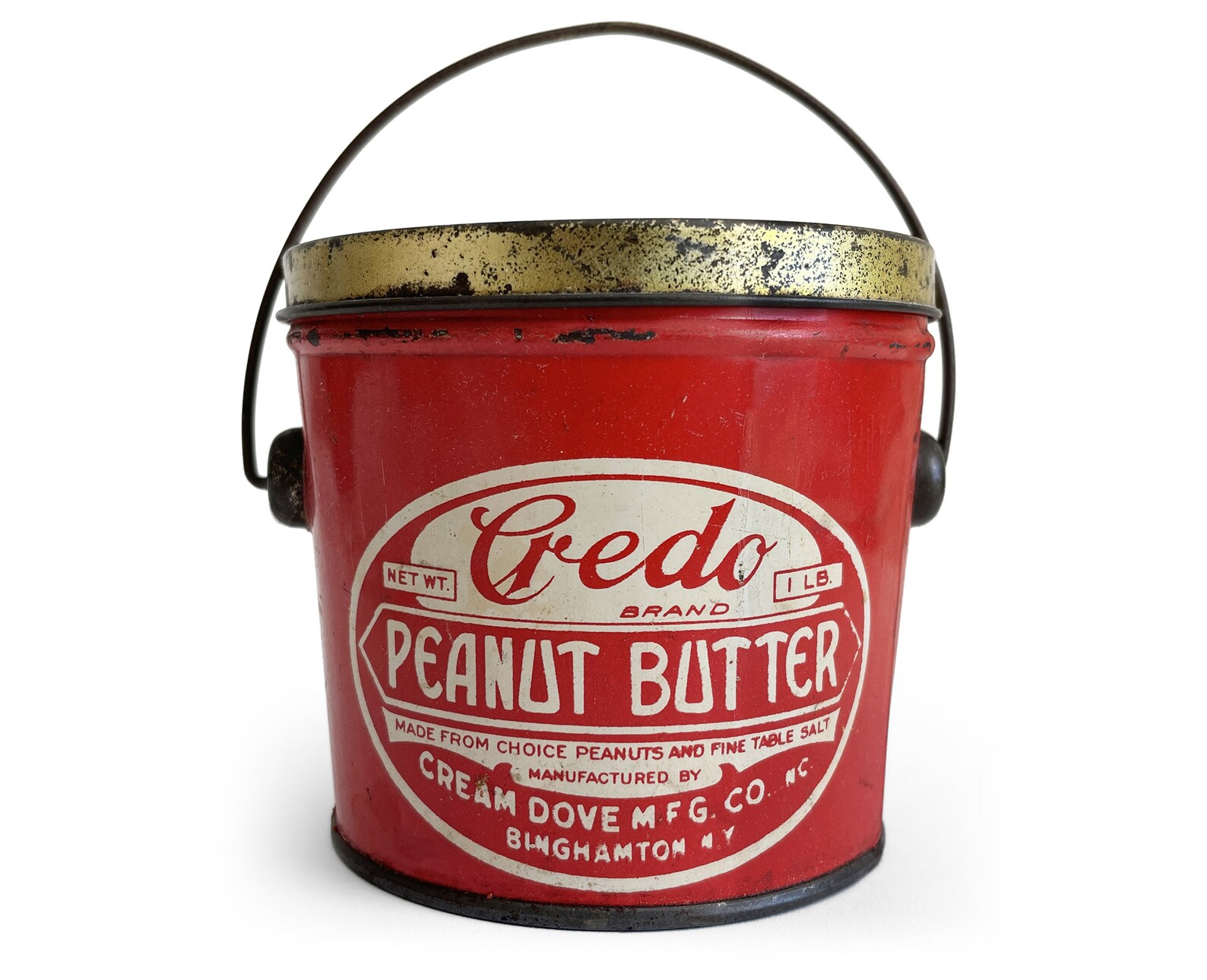 Vintage Peanut Butter Tin, Credo Peanut Butter Pail, General Store ...
