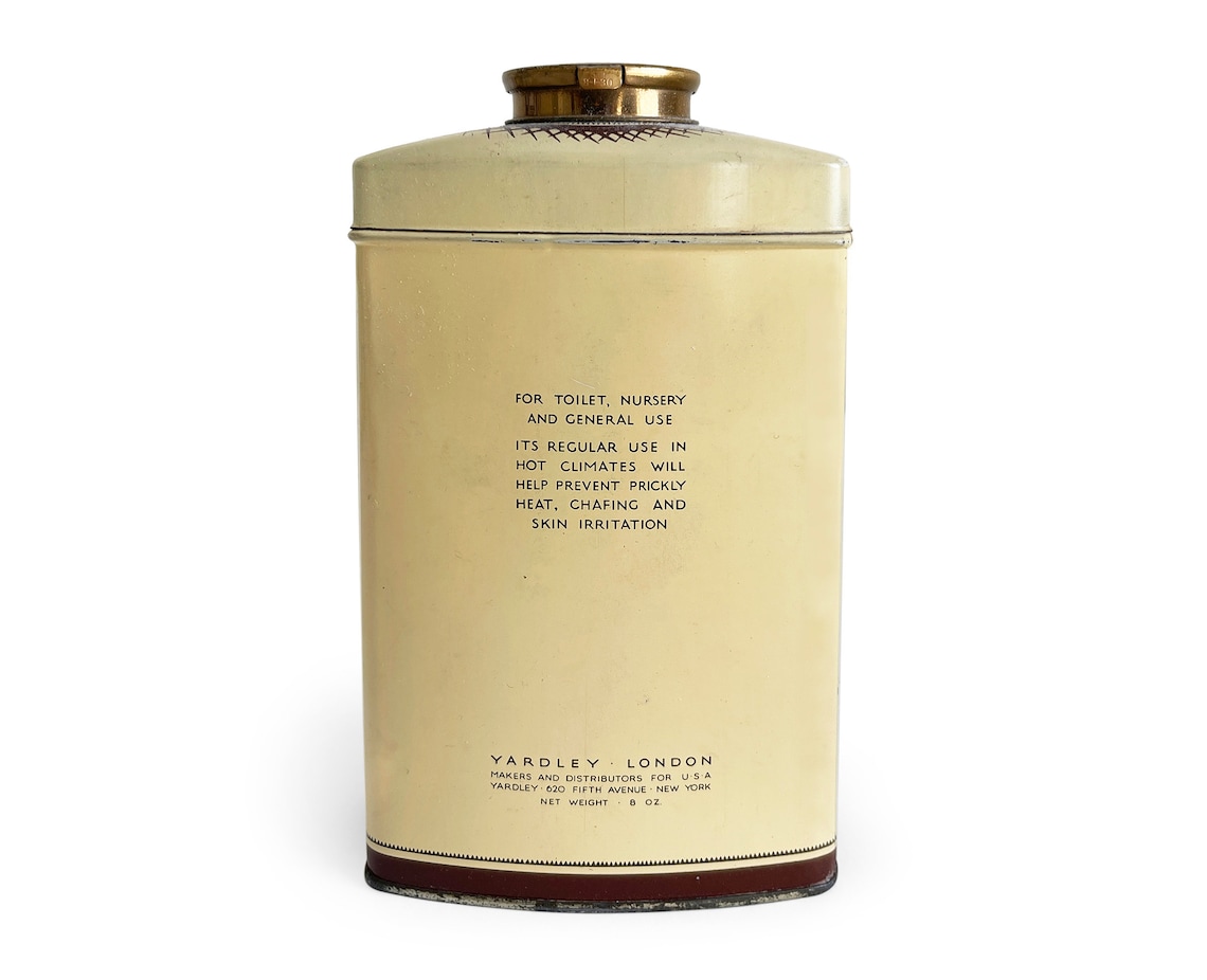 Vintage Talcum Powder Tin Yardley Old English Lavender Talc - Etsy