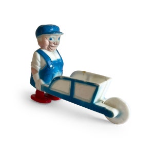 Vintage Farmer Ramp Walker With Wheelbarrow, Made in USA Walkie ...