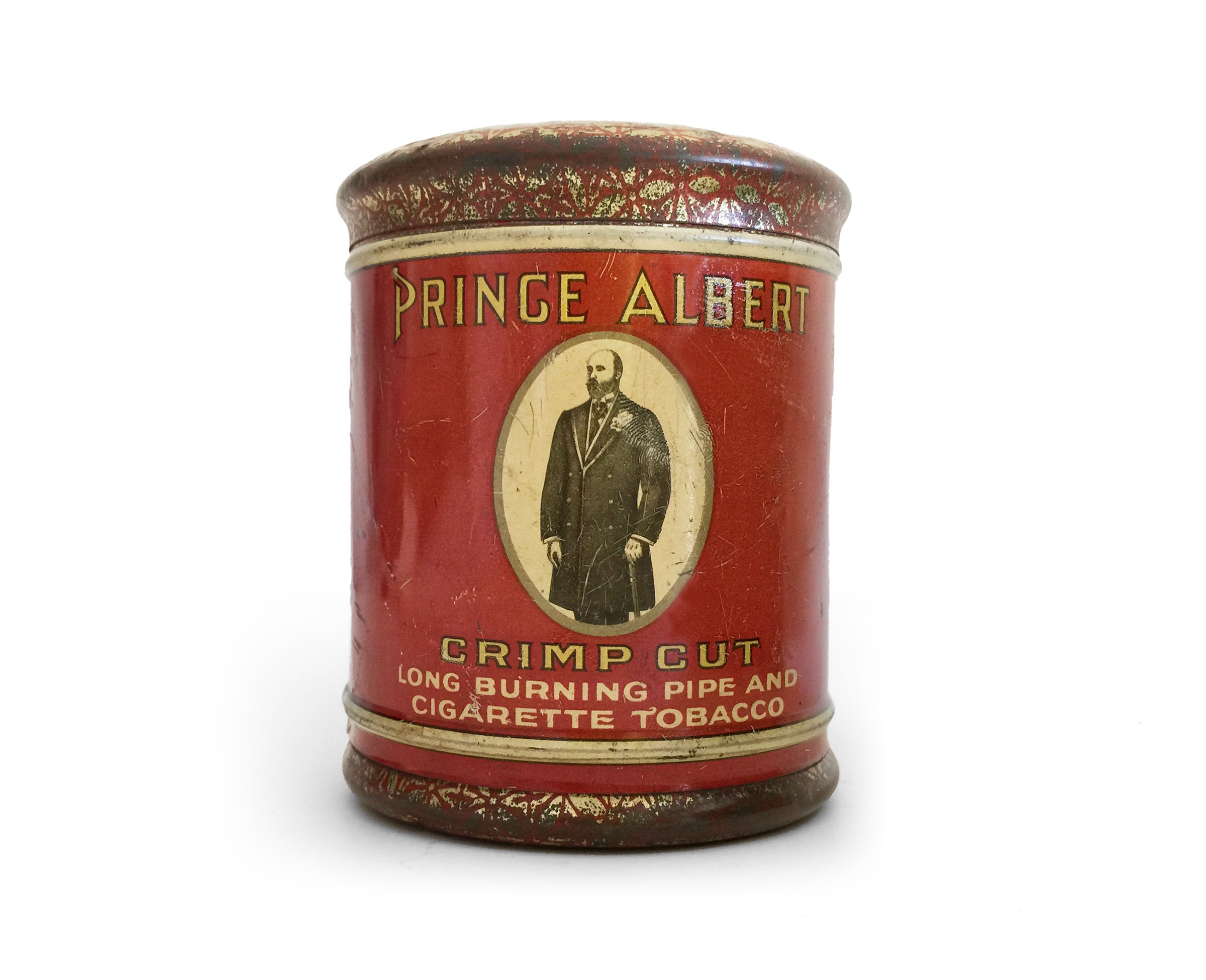 Vintage Tobacco Tin Antique Prince Albert Dome Lid Tobacco | Etsy