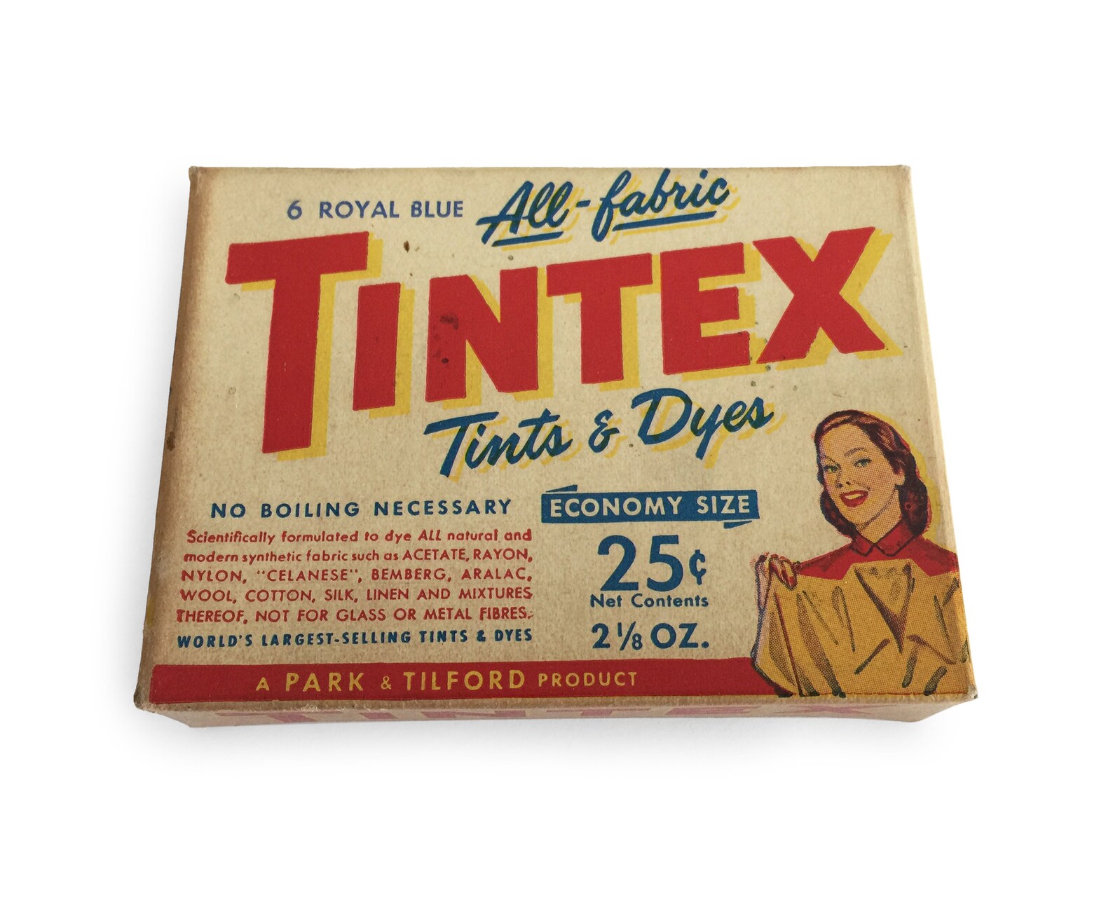 Vintage Tintex Tints & Dyes Box Diamond Dye Box Rustic - Etsy
