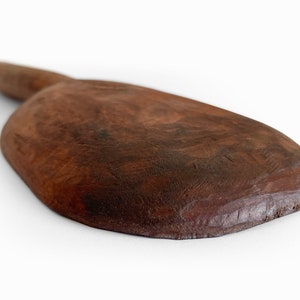 Antique Primitive Wood Butter Paddle, Hand Carved Butter Pat, Hand Hewn ...