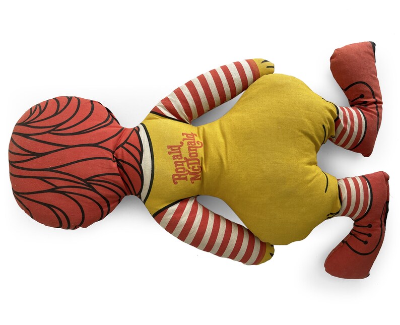1970s Ronald Mcdonald Cloth Doll Happy Meal Toys Clown | Etsy