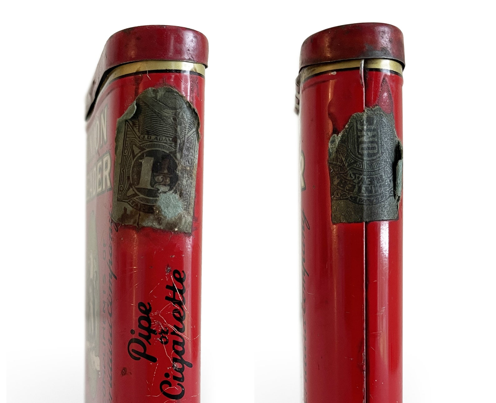 Union Leader Trial Package Pocket Tobacco Can Vintage Tobacco - Etsy