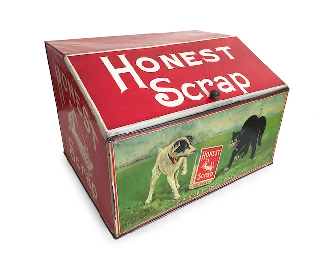 Vintage Honest Scrap Tobacco Store Bin, Antique General Store Display ...