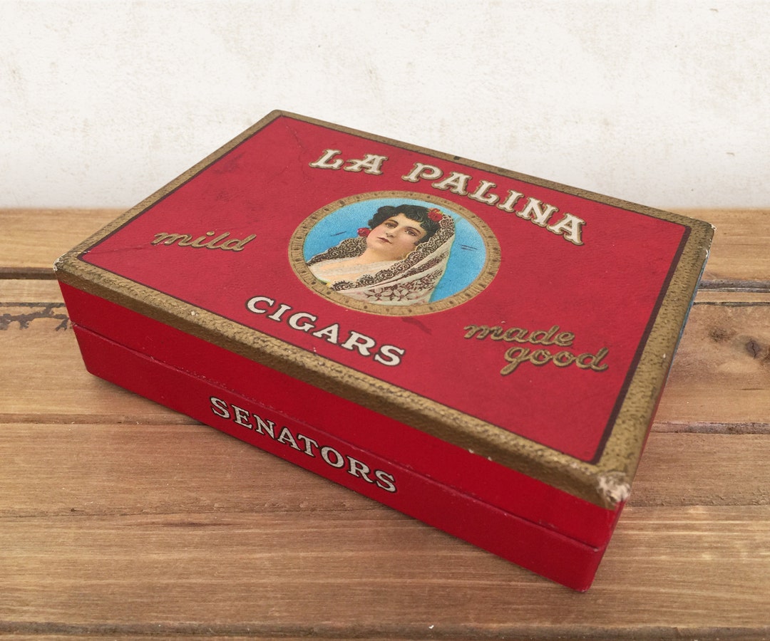 Vintage Cigar Box, La Palina Senator Cigars, Packaging Design, General ...